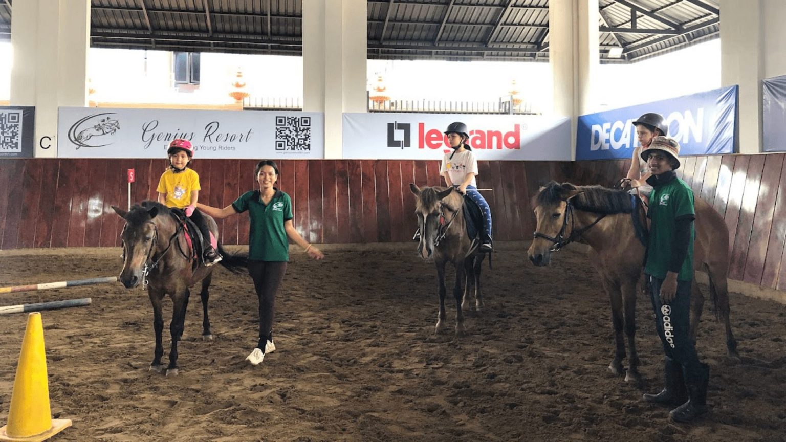 Horseback Riding Fun for Families in Phnom Penh Genius Resort